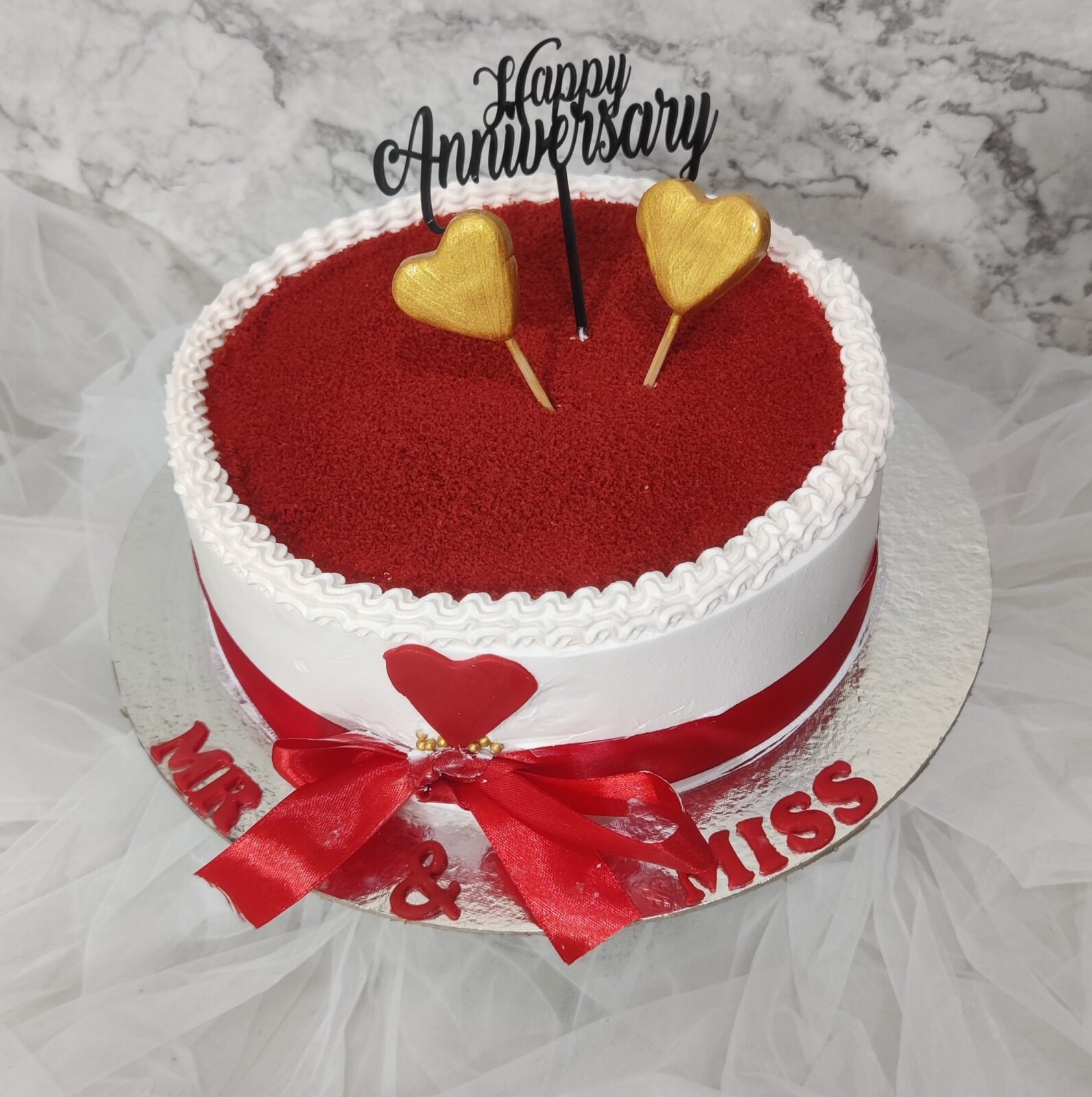 Delicious Red Velvet Birthday Cake | Yummycake